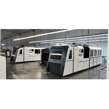 Quality High Speed Rigid Carton Box Making Machine Cardboard Thickness 0.8mm-3mm For for sale