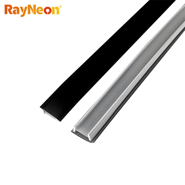 Quality 20*10mm Silicone LED Strip Cover Flexible With Neon Border for sale