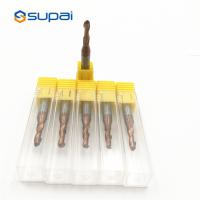 Quality Long Tungsten Carbide Ball Nose End Mills For Cutting Steel OEM Service for sale