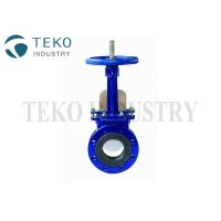 Quality Polyurethane PU Seated Bi Directional Knife Gate Valve for sale