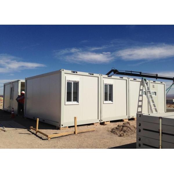 Quality Aluminum Window 40HC Office Flat Pack Container Building for sale