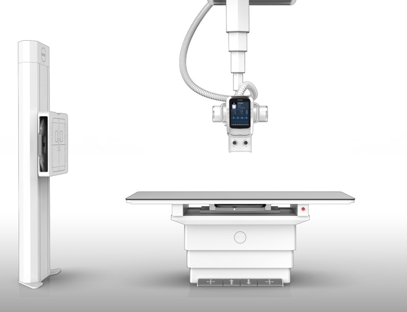 50kw High Accuracy Medical Radiography Digital X-ray Heavy Machine