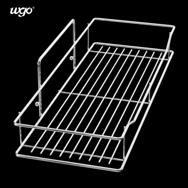 Quality Stainless Steel Bathroom Shower Caddies Damage Free Mounting for sale