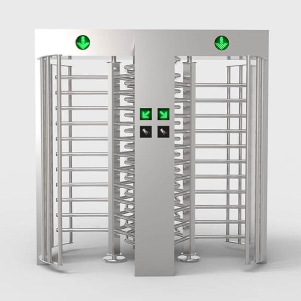 Quality RS485 Employee Entrance Full Height Turnstile DC12V for sale