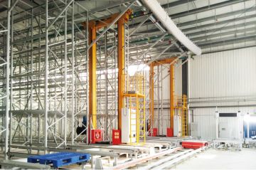 U shape stacker ASRS,Automatic Storage and Retrieval System