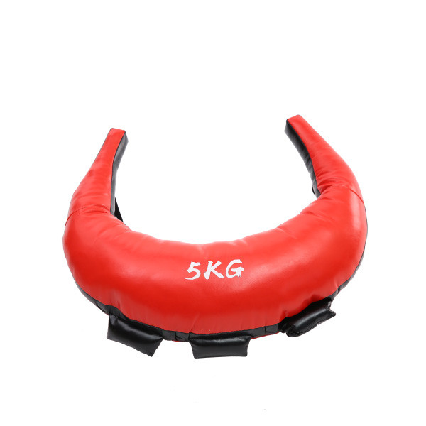 Quality Power Fitness 5kg Core Training Equipment Leather Bulgarian Bag for sale