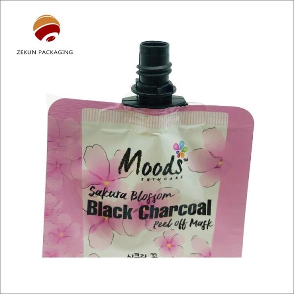 Quality Reusable Liquid Juice Doypack Spout Pouch With Custom Logo Design for sale