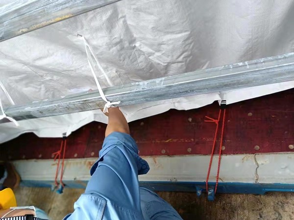 Quality Top Fill Spout 16T Container Liner Bag 40FT Anti Static for sale
