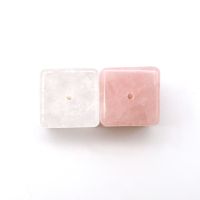 Quality Art Collectible Natural Crystal Stick Holder Square Incense Holder with for sale