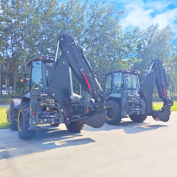 Quality High Quality 4x4 Wheel Loader Compact Versatile Heavy Duty Backhoe Loader for sale