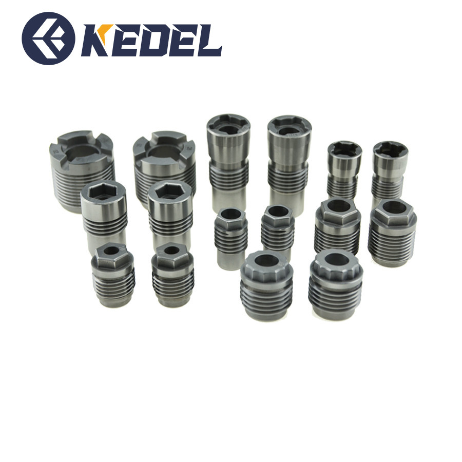Quality YG20 Tungsten Carbide Nozzle 25.21mm Outer Diameter for PDC Drilling Bit for sale