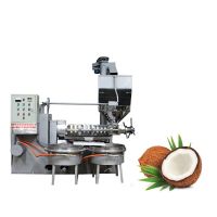 Quality Virgin Coconut Oil Screw Type Oil Expeller / Screw Type Press Machine for sale