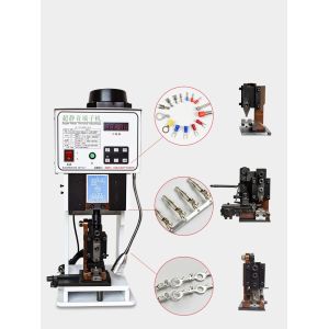 Quality ISO 0.85kw/H Semi Automatic Crimping Machine 260*305*740mm for sale