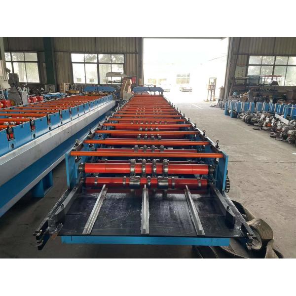 Quality Roofing Corrugated Metal Roll Forming Machine 762mm Width 0.8mm Thickness for sale