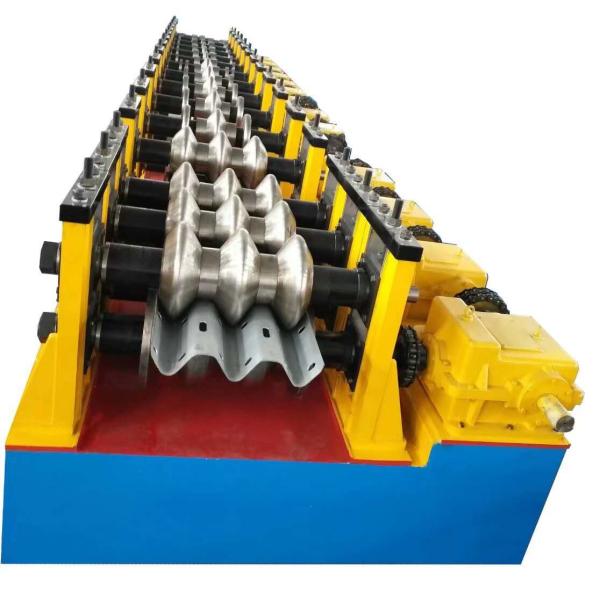Quality Three Waves 2.5mm Guardrail Roll Forming Machine for sale