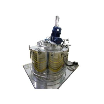 Quality Pgz Series Fully Automated Vertical Sanitary Bottom Discharge Scraper Centrifuge for sale