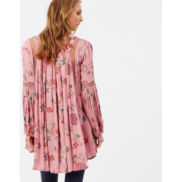 Quality Boho Style Women Floral Printed Blouse for sale
