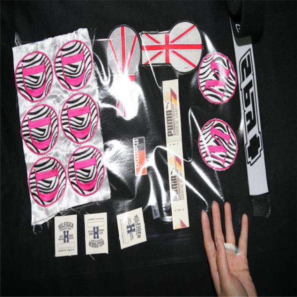 Quality Logos Embroidery Patch Backing Glue 97cm 100cm Gloss Surface for sale