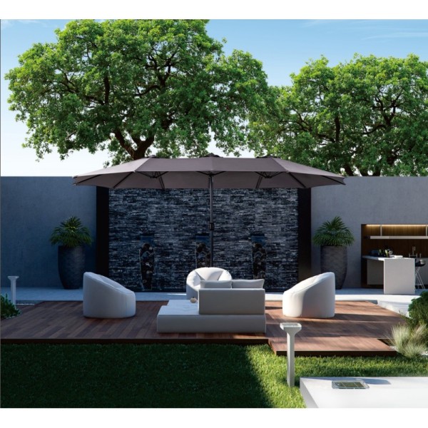 Quality 15 Ft  13 Ft 10 Ft Patio Umbrella Sunshade Backyard Banana Umbrella Garden Parasol Sun Protection for sale