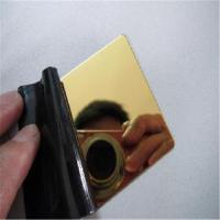 Quality S30815 304N 4x8 Stainless Steel Wall Panels Satin Surface SS Gold Mirror Sheet for sale