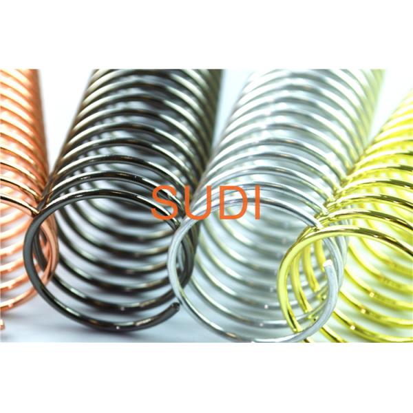 Quality Text Books 2:1 Pitch 28.6mm Metal Binding Coils for sale