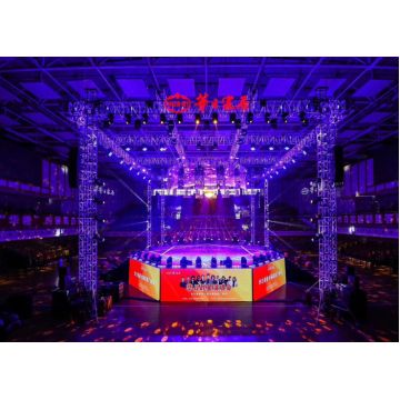 Quality 5500nit 10.4mm Transparent LED Display Aluminium Panel Multi Functional for sale