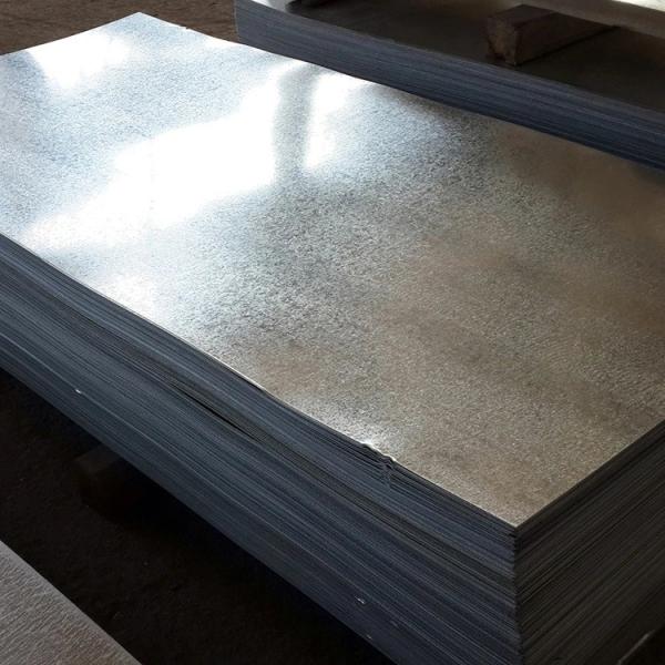 Quality Hot Dipped Galvanized Steel Plate Iron Metal Rolled Sheet 508mm/610mm 0.5mm for sale