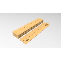 Quality Boron Dozer Blade Cutting Edge ISO 7T5702 Yellow Heavier Center for sale