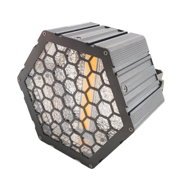 Quality Rgb Strobe Matrix Led Retro Lights wash sharply strob auxiliary light Hexagun light for sale