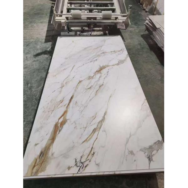 Quality PVC UV board waterproof marble wall panels high glossy decorative panels for sale