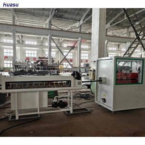 Quality Single Wall Corrugated Pipe Extrusion Line with PLC Control System and Schneider for sale