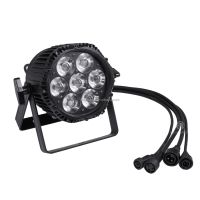 Quality Waterproof Uplight 7*18W 7*12W IP65 LED Par Light For Indoor / Outdoor Stage for sale