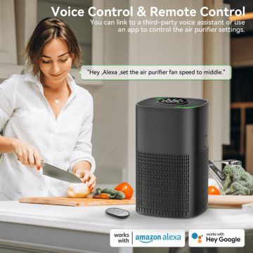 Quality Smart Air Purifier with PM2.5 Display and LED Tricolor Light for sale