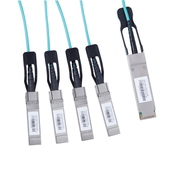 Quality 1m (3ft) Juniper Compatible 40Gbps QSFP+ Active Optical Cable for sale