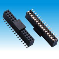Quality 2.54 mm H 5.7 Dual Row Female Header Connector SMT Y Type Contact for sale