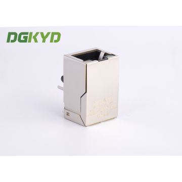 Quality Megabit Ethernet Modular Jack RJ45 With Integrated Transformer, Length 25.4mm for sale