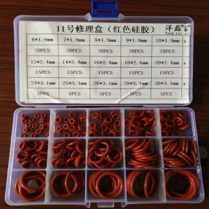 china 15 Sizes Waterproof Wear-resistant Silicone O Ring Kit for Mechanical Sealing