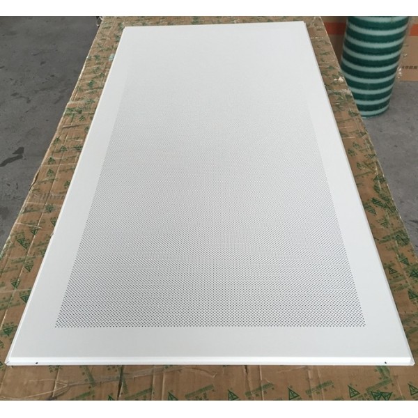 Quality Perforated Aluminum / Metal Soundproof Ceiling Panels , Fire Resistant Ceiling Tiles Dia 1.8mm for sale
