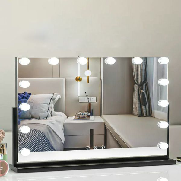 Quality Custom Tabletop Vanity Rechargeable Mirror Light LED for sale