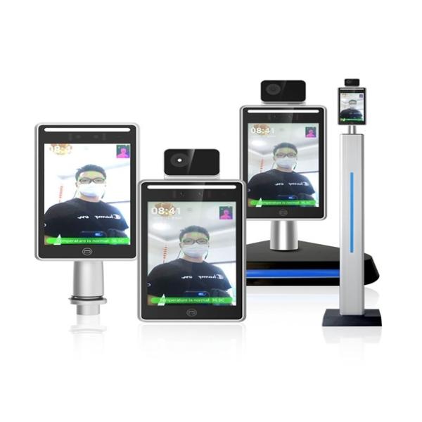 Quality access control Face Recognition Terminal Thermal Body Temperature Scanner ISO for sale