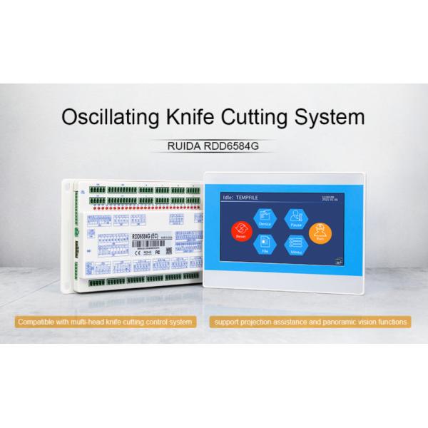 Quality Ruida Single Track Oscillating Knife Cutting Controller RDD6584G 8 Axes for sale