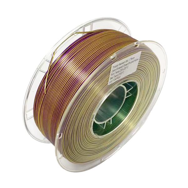Quality PINRUI Triple Color PLA Silk Filament for sale