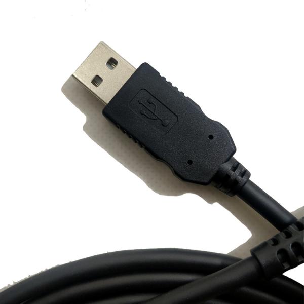 Quality Flexible Barcode Scanner Cables 7ft Ps2 Kwb Keyboard Wedge To Usb for sale
