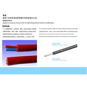 Quality 65mm Silicone Rubber Wire Cable Making Machine for sale