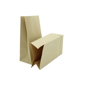 Quality Kraft Safe Paper Bakery Bags For Bread PE Coated Greaseproof for sale