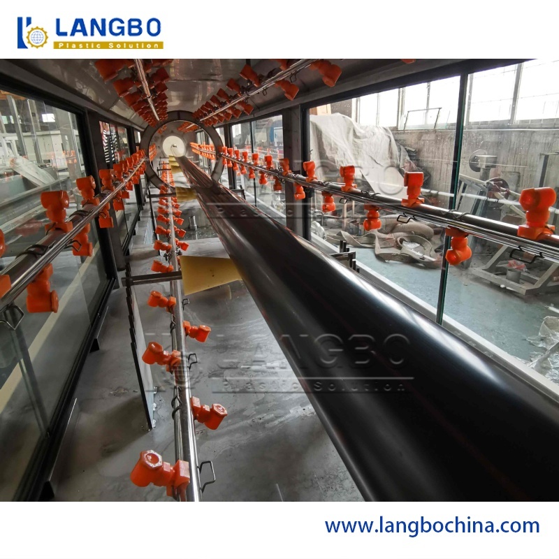 Quality Professional HDPE Pipe Extrusion Line with Planetary Cutter, Guillotine Cutter, for sale