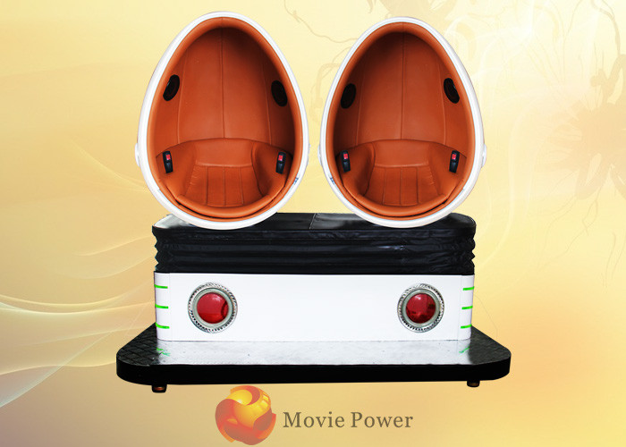 Quality Funny games amusement park equipment 2 seat 9D VR simulator virtual reality for sale