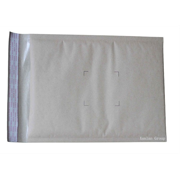 Quality Multi Functional Kraft Paper Bubble Mailers Offset Printing With 2 Sealing Sides for sale