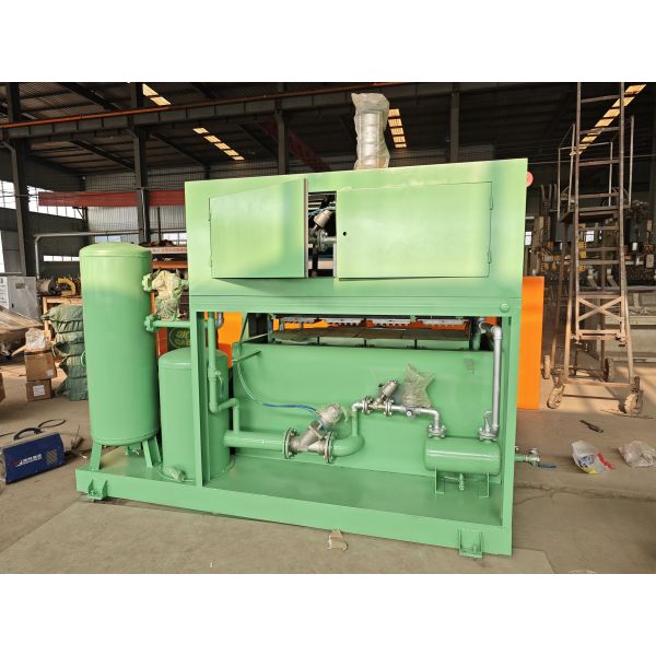 Quality Green Color Paper Egg Carton Making Machine With Low Energy Consumption Egg Tray Production Line Egg Tray Machine for sale