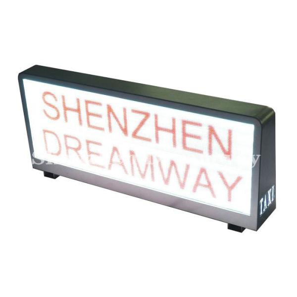 Quality 4G / Wifi Control Taxi Top Led Display , Small LED Billboard Advertising Signs for sale